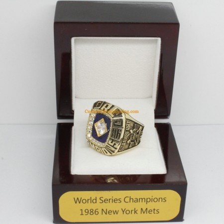 1986 New York Mets World Series Championship Ring
