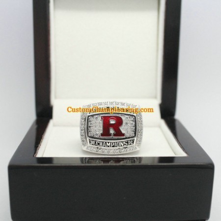 2012 Rutgers Scarlet Knights Big East Championship Ring