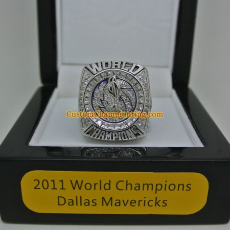 2011 Dallas Mavericks National Basketball World Championship Ring